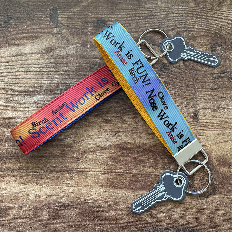 "Wristlets" Key Loops - Nosework / Scent Work Themed - K9 NWSource